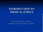 PPT - Introduction to Medical Ethics PowerPoint Presentation, free ...