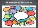 PPT - The Four Modes of Discourse PowerPoint Presentation, free ...