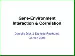 PPT - Gene Interaction PowerPoint Presentation, free download - ID:4060042