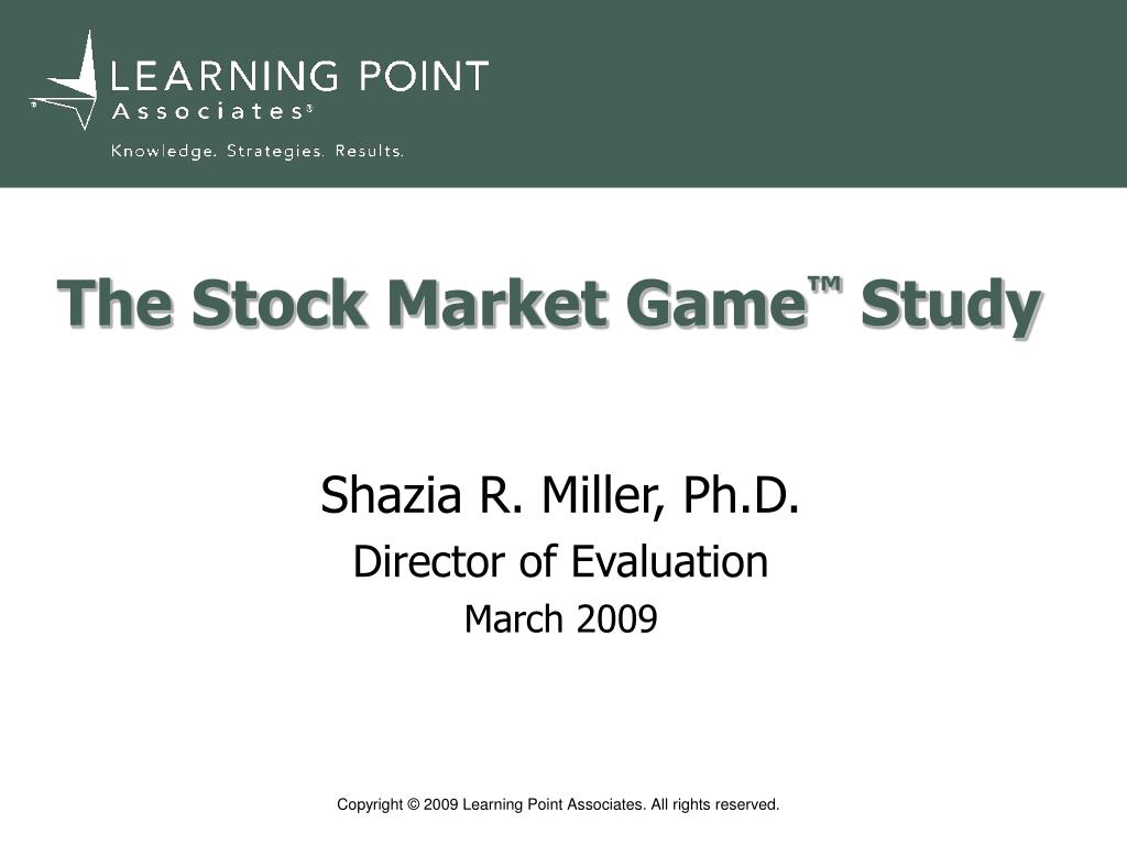 PPT - The Stock Market Game: Impact Study and Findings PowerPoint ...