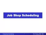PPT - Job Scheduling PowerPoint Presentation, free download - ID:6282893