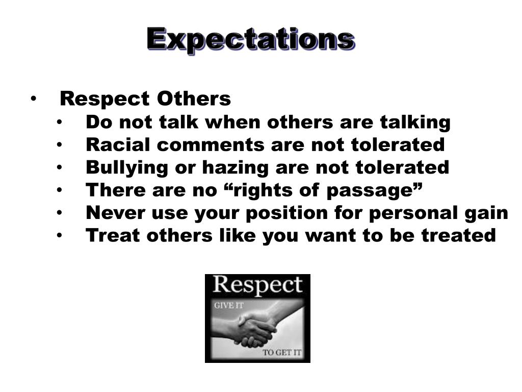 PPT - Expectations PowerPoint Presentation, free download - ID:6854514