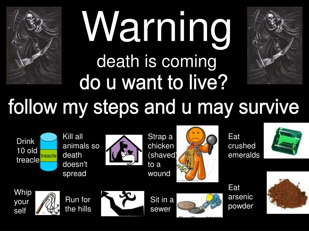 PPT - Warning death is coming PowerPoint Presentation, free download ...