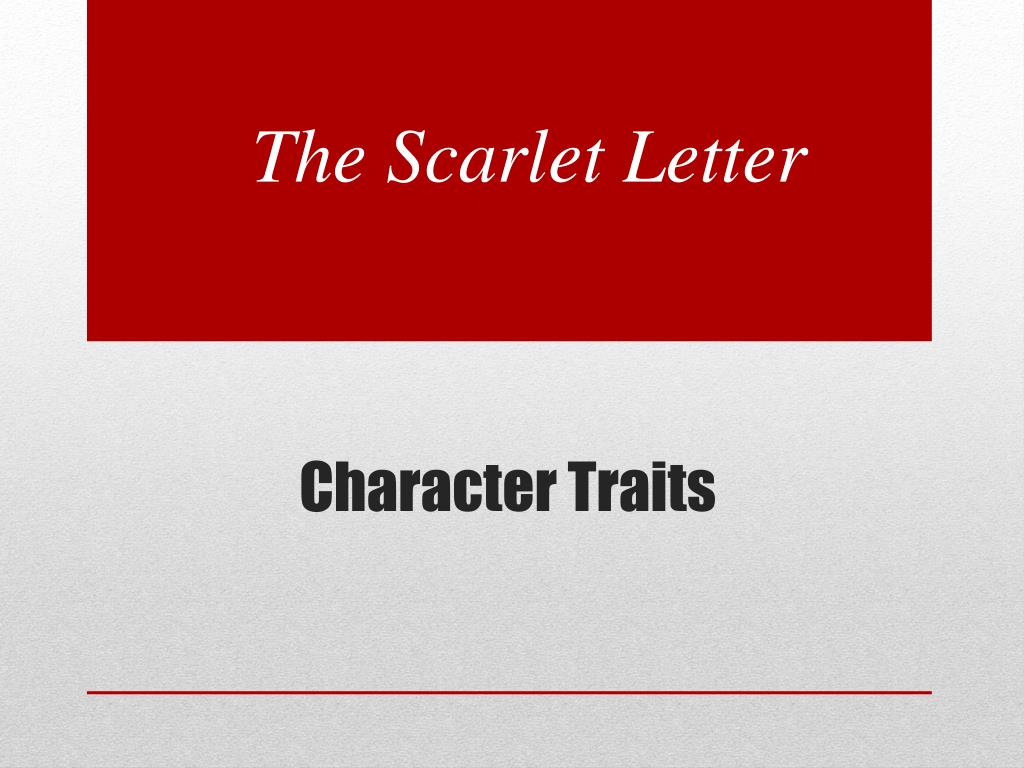 PPT - Character Traits PowerPoint Presentation, free download - ID:6855124