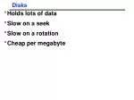 PPT - Physical Disks PowerPoint Presentation, free download - ID:288697