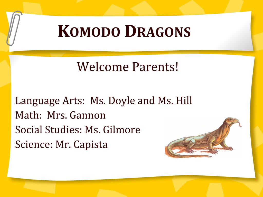 PPT - Komodo Dragons PowerPoint Presentation, free download - ID:6859517