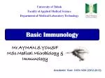 PPT - Basic Immunology 101 PowerPoint Presentation, free download - ID ...
