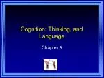 PPT - BRAIN LATERALIZATION LANGUAGE AND COGNITION PowerPoint ...