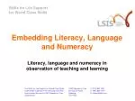 PPT - Literacy and Numeracy Benchmarks PowerPoint Presentation, free ...
