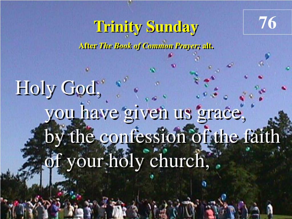 PPT - Trinity Sunday PowerPoint Presentation, free download - ID:6864698