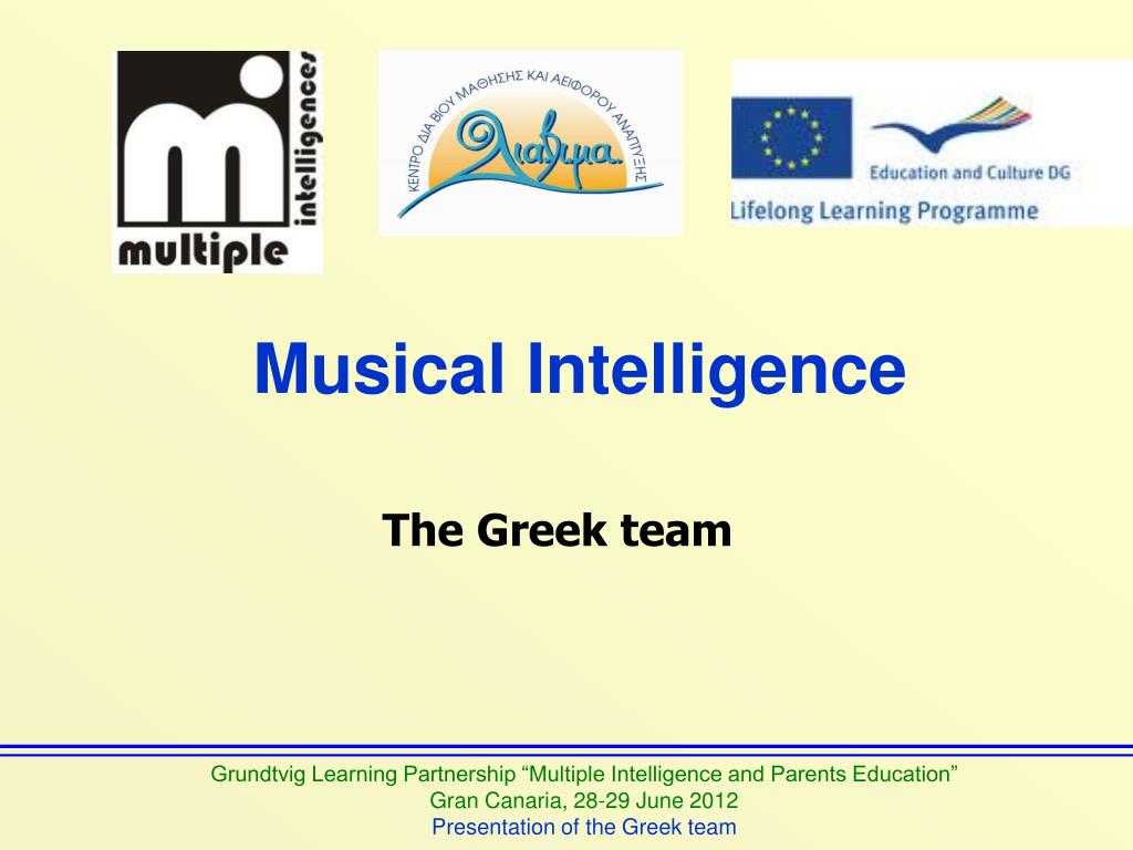 PPT - Musical Intelligence PowerPoint Presentation, free download - ID ...