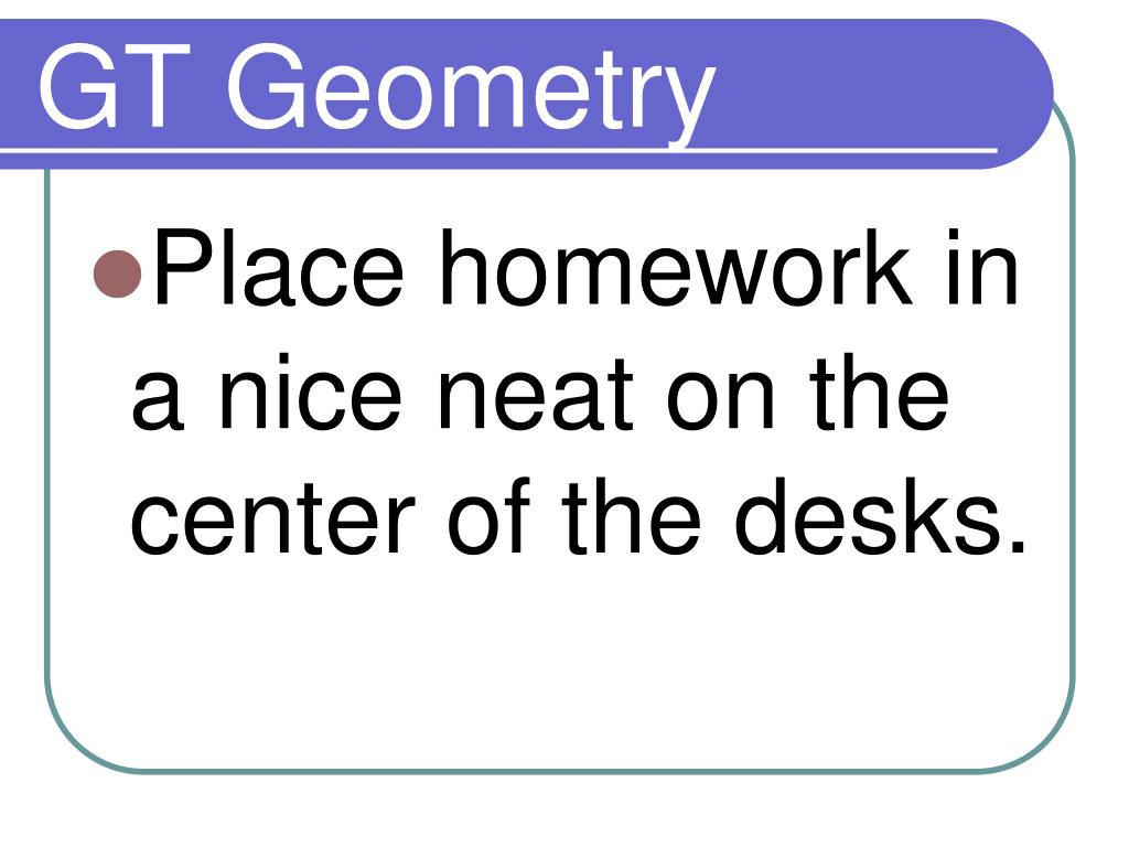PPT - GT Geometry PowerPoint Presentation, free download - ID:6866593