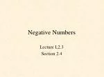 PPT - Negative Numbers PowerPoint Presentation, free download - ID:5076855