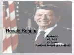 PPT - The Foreign Policies of Ronald Reagan PowerPoint Presentation ...