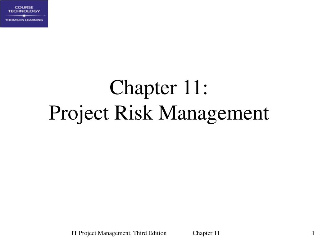 PPT - Chapter 11: Project Risk Management PowerPoint Presentation, free ...