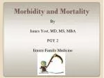 PPT - Morbidity vs. Mortality PowerPoint Presentation, free download ...