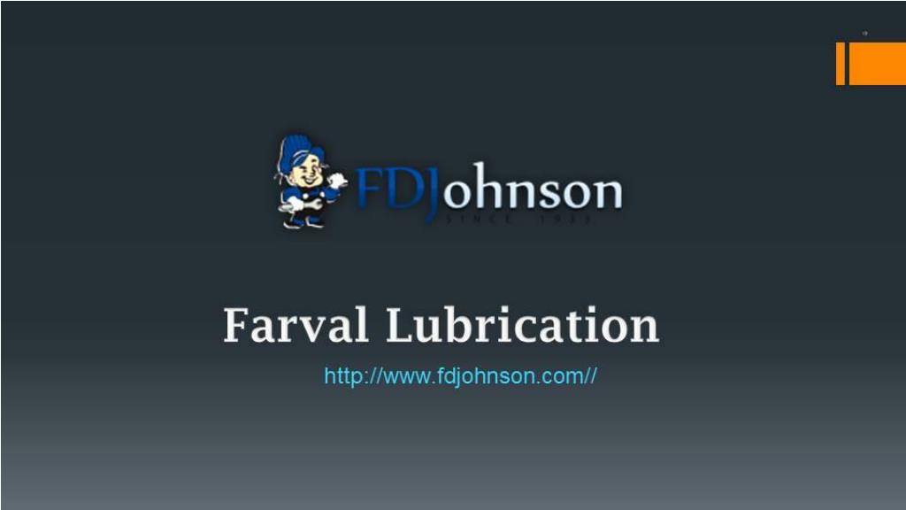 PPT - Farval Lubrication System PowerPoint Presentation, free download ...