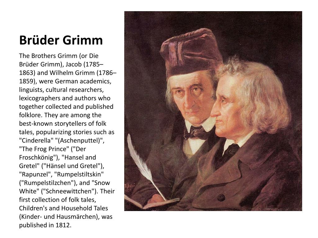 PPT - Brüder Grimm PowerPoint Presentation, free download - ID:6873593