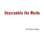 PPT - Riggs PowerPoint Presentation, free download - ID:3270350