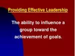 PPT - EFFECTIVE LEADERSHIP PowerPoint Presentation, free download - ID ...