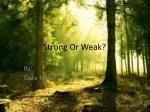 PPT - Chapter 9 Strong and Weak Syllables PowerPoint Presentation, free ...