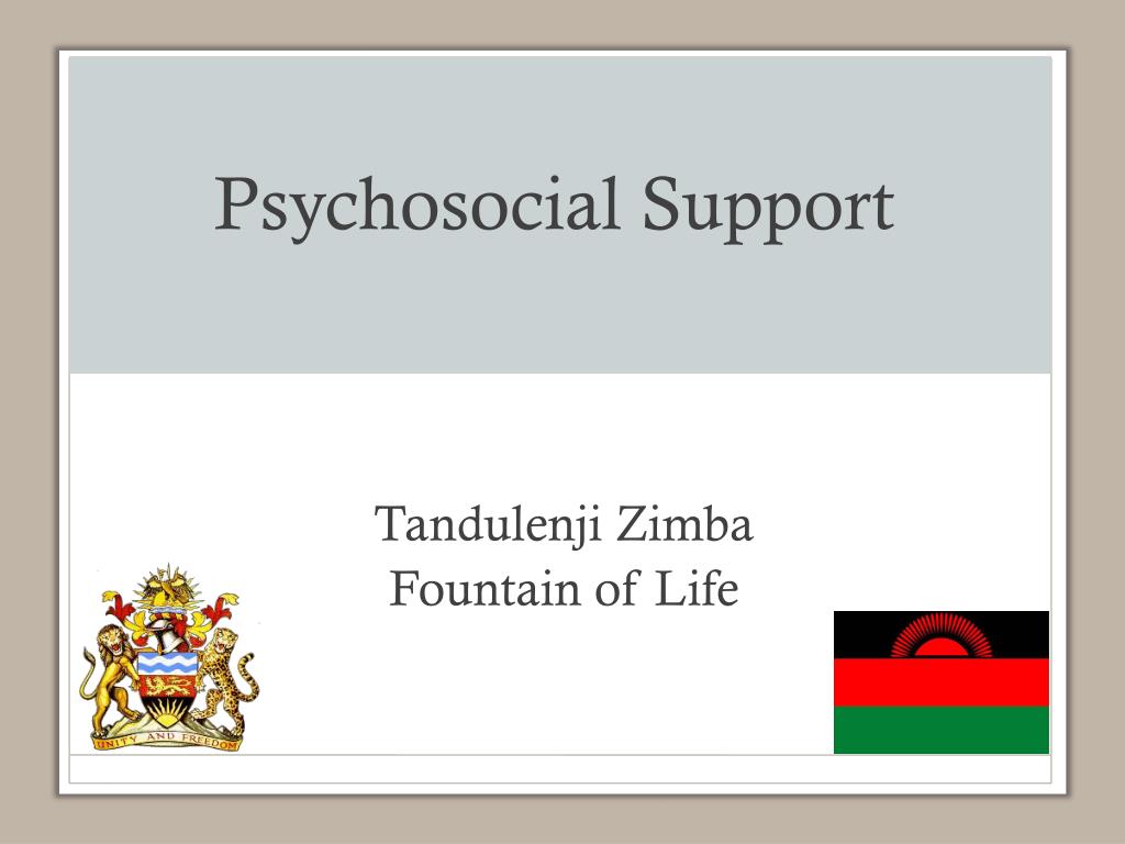 PPT - Psychosocial Support PowerPoint Presentation, free download - ID ...