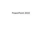 PPT - Introducing PowerPoint 2010 PowerPoint Presentation, free ...
