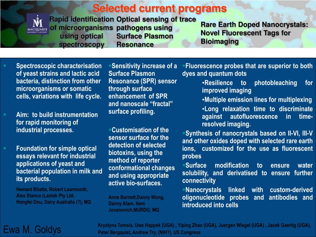 PPT - Rapid identification of microorganisms using optical spectroscopy ...
