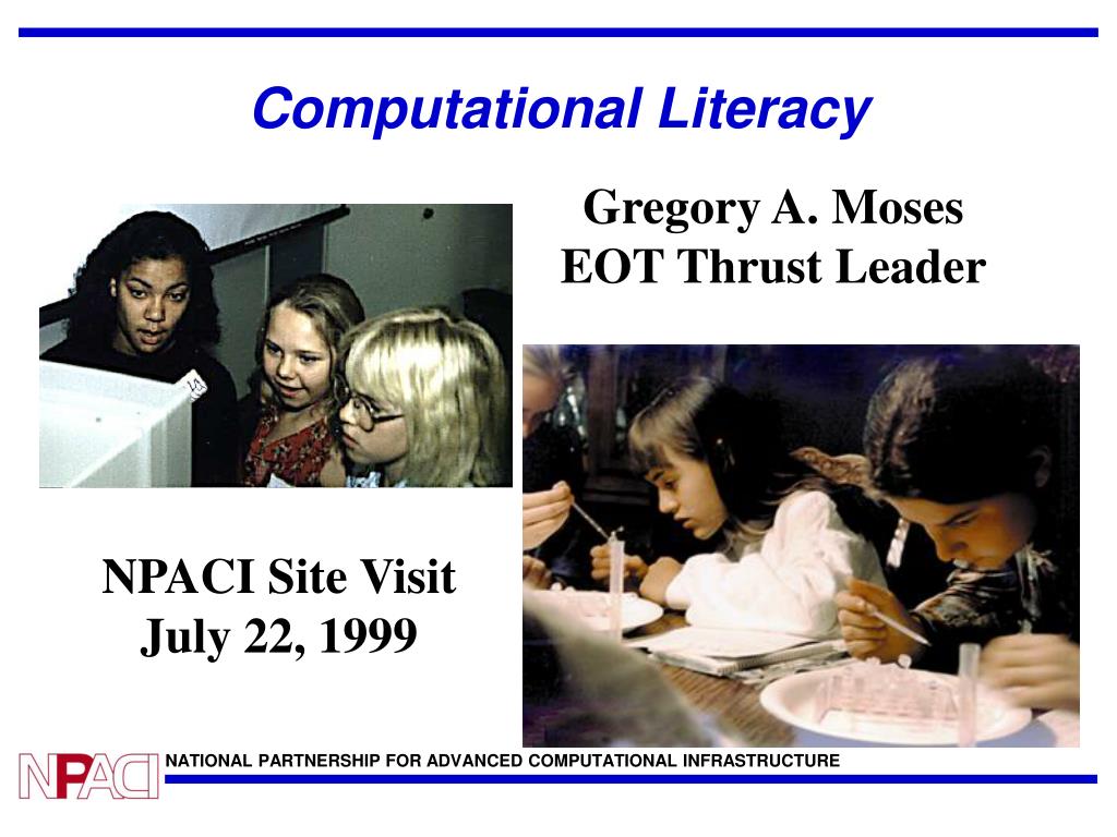 PPT - Computational Literacy PowerPoint Presentation, free download ...