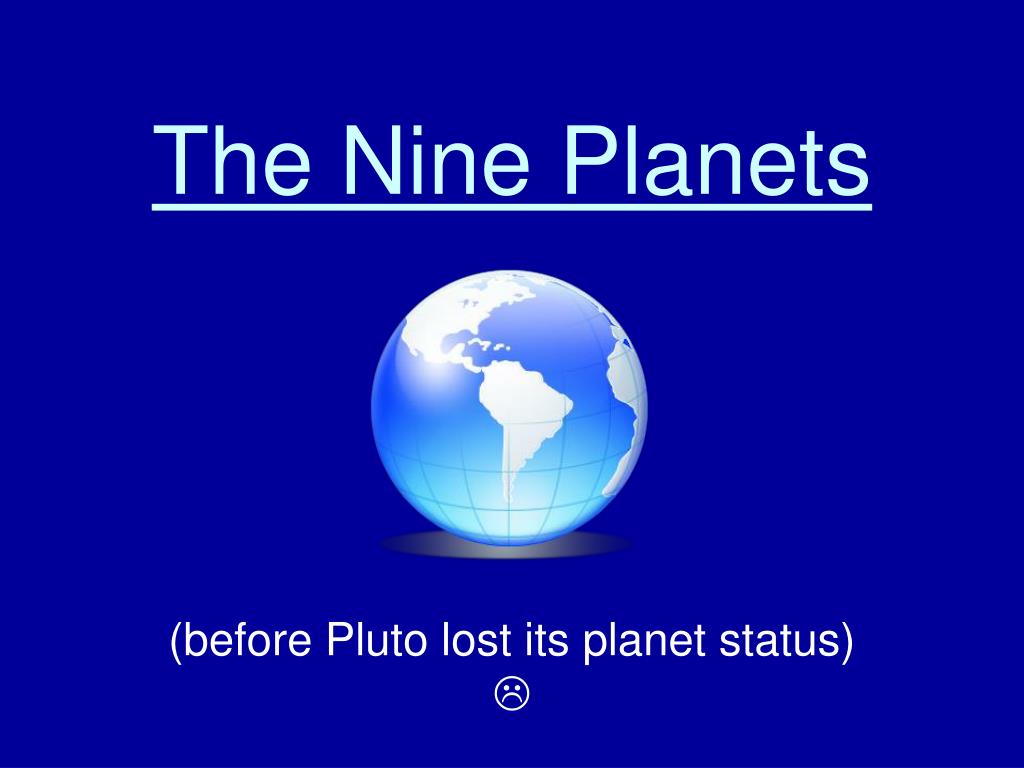 PPT - The Nine Planets PowerPoint Presentation, free download - ID:6878412