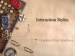 PPT - interaction styles PowerPoint Presentation, free download - ID ...