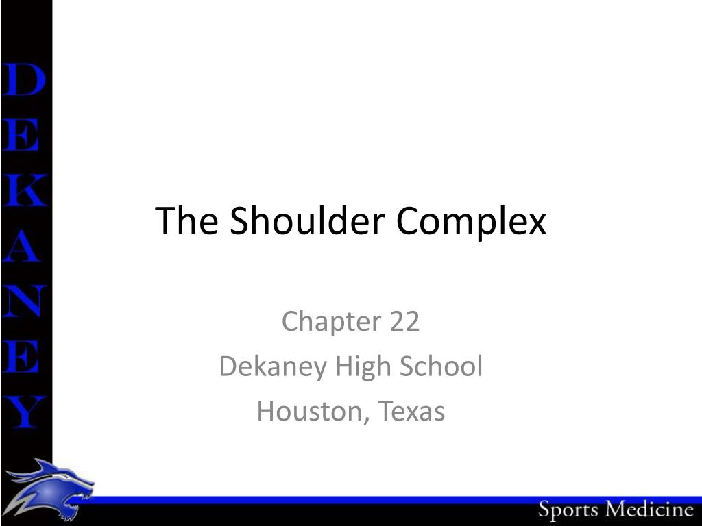 PPT - The Shoulder Complex PowerPoint Presentation, free download - ID ...