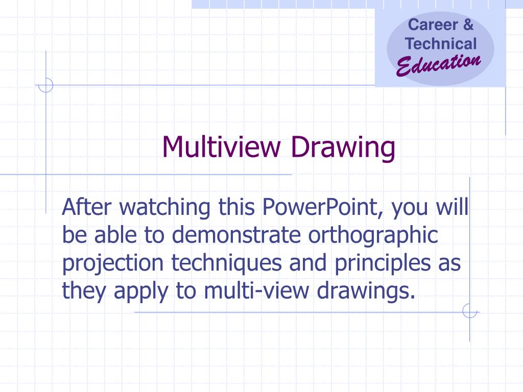 PPT - Multiview Drawing PowerPoint Presentation, free download - ID:6879280