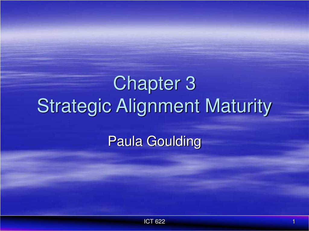 PPT - Chapter 3 Strategic Alignment Maturity PowerPoint Presentation ...