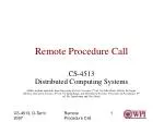 PPT - Remote Procedure Call PowerPoint Presentation, free download - ID ...