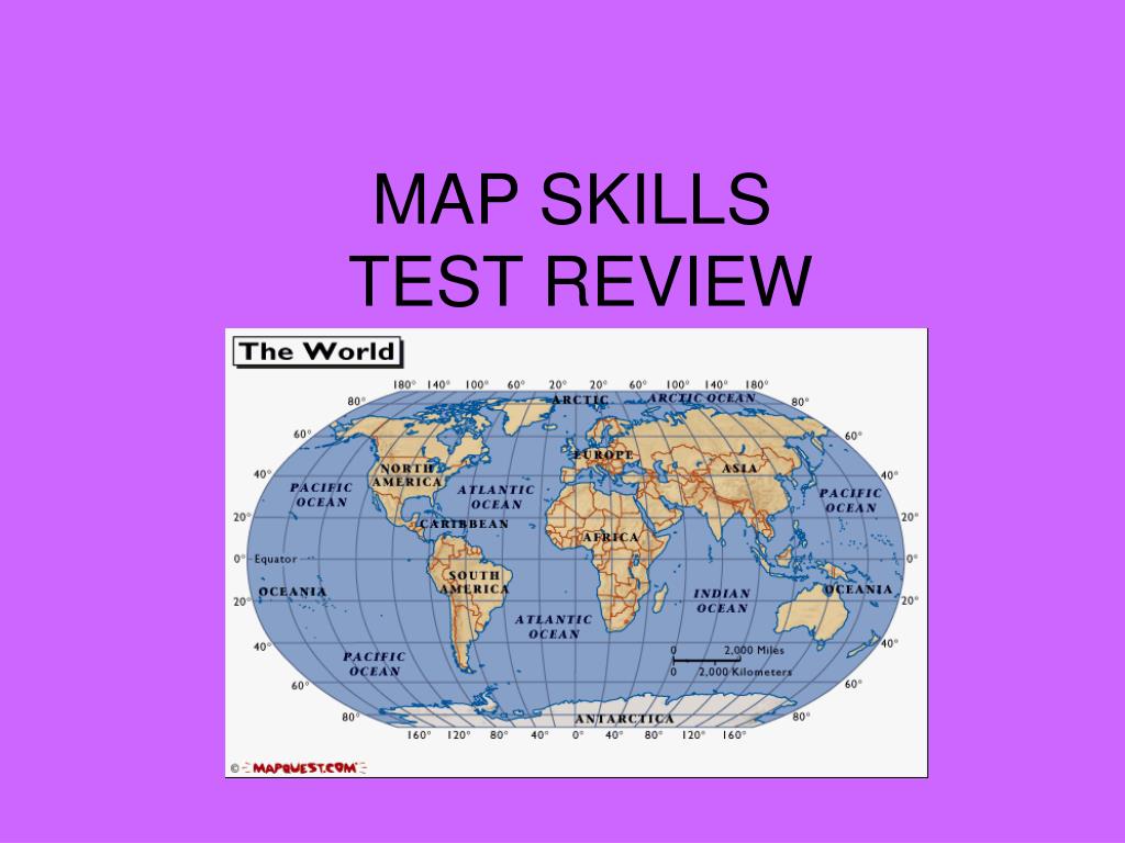 PPT - Mastering Map Skills: Comprehensive Test Review Guide PowerPoint ...