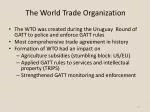 PPT - WORLD TRADE ORGANIZATION PowerPoint Presentation, free download ...