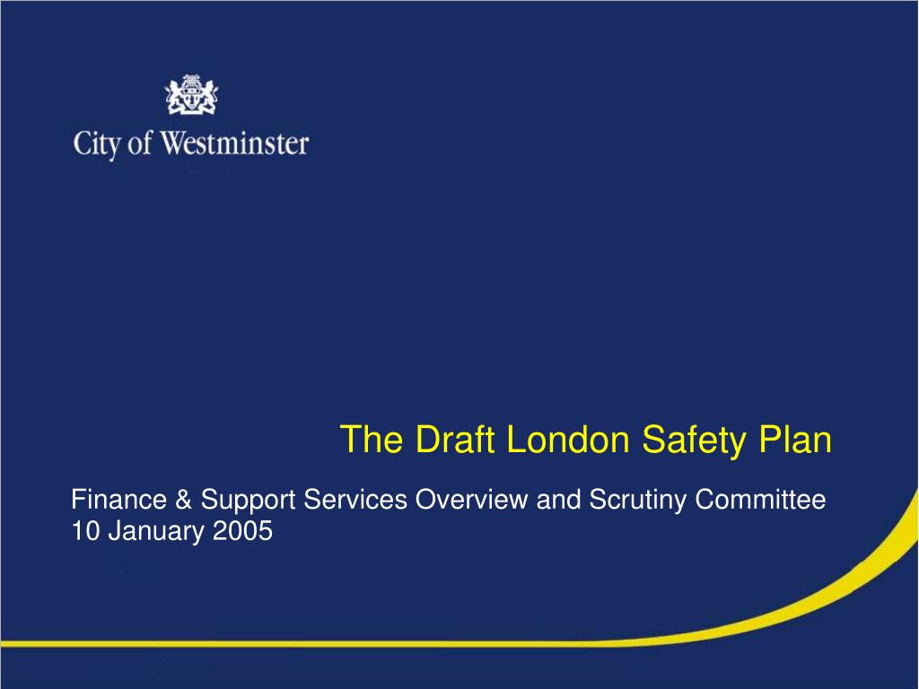 PPT - The Draft London Safety Plan PowerPoint Presentation, free ...