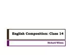 PPT - English Composition PowerPoint Presentation, free download - ID ...
