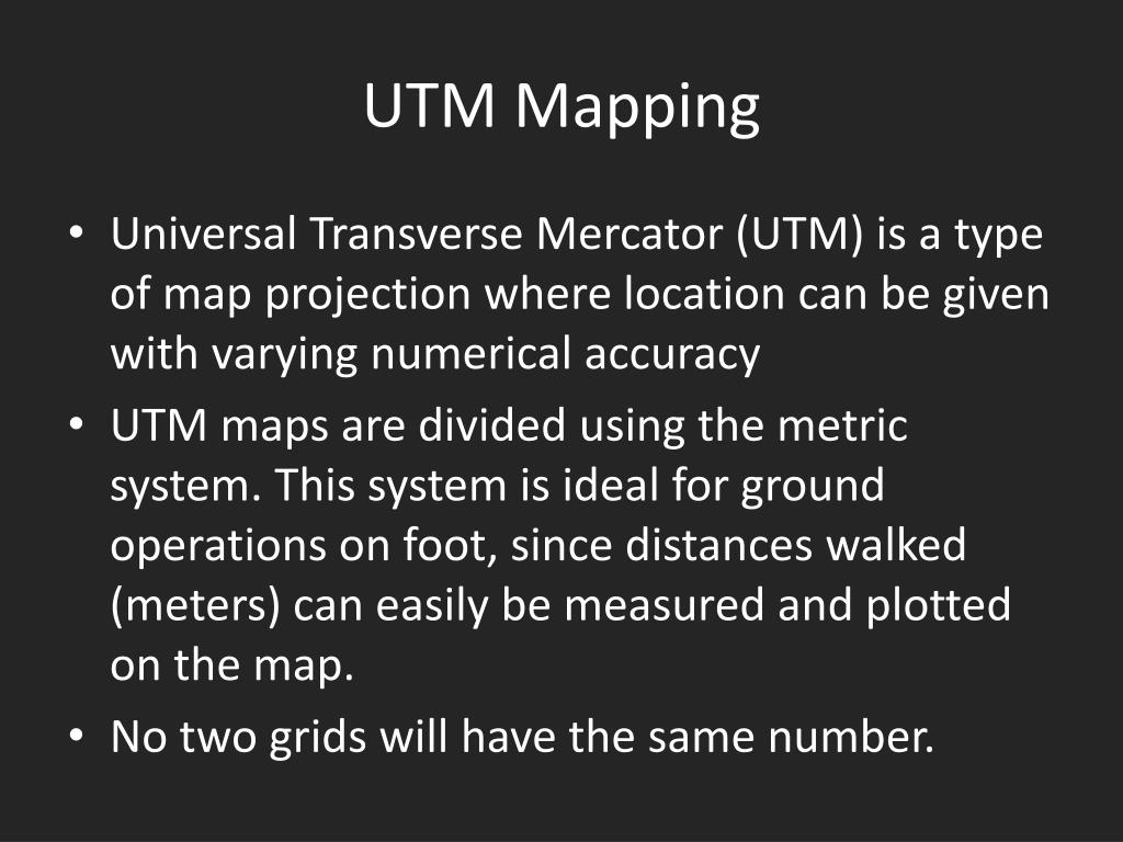 PPT - UTM Mapping PowerPoint Presentation, free download - ID:6884548