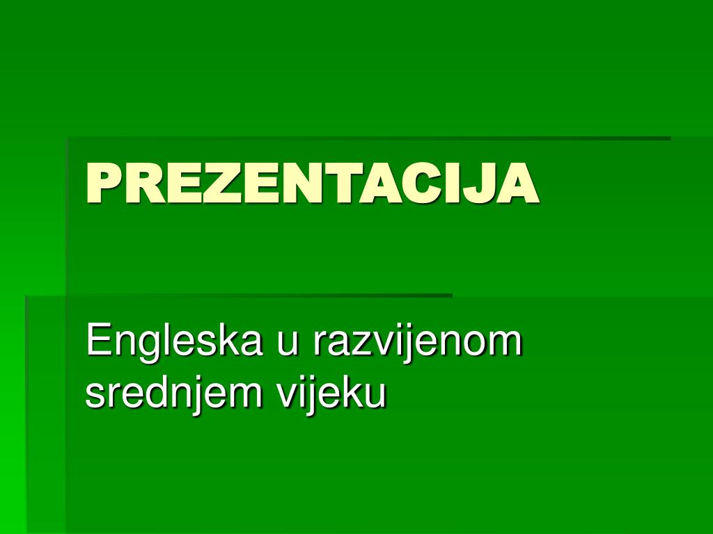 PPT - PREZENTACIJA PowerPoint Presentation, free download - ID:6885451