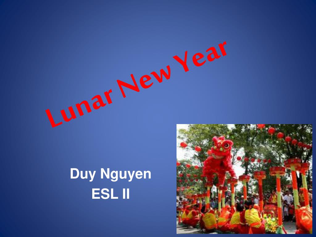 PPT - Lunar New Year PowerPoint Presentation, free download - ID:6886137