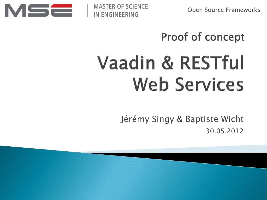 PPT - Vaadin & RESTful Web Services PowerPoint Presentation, free ...