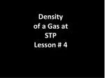 PPT - STP Gas Calculations PowerPoint Presentation, free download - ID ...
