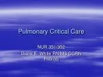 PPT - Critical Care PowerPoint Presentation, free download - ID:4988342