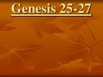 PPT - Genesis Chapter 25 PowerPoint Presentation, free download - ID ...
