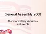 PPT - General Assembly PowerPoint Presentation, free download - ID:1613956