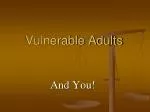 PPT - Safeguarding Vulnerable Adults Level 3 - John Academy PowerPoint ...