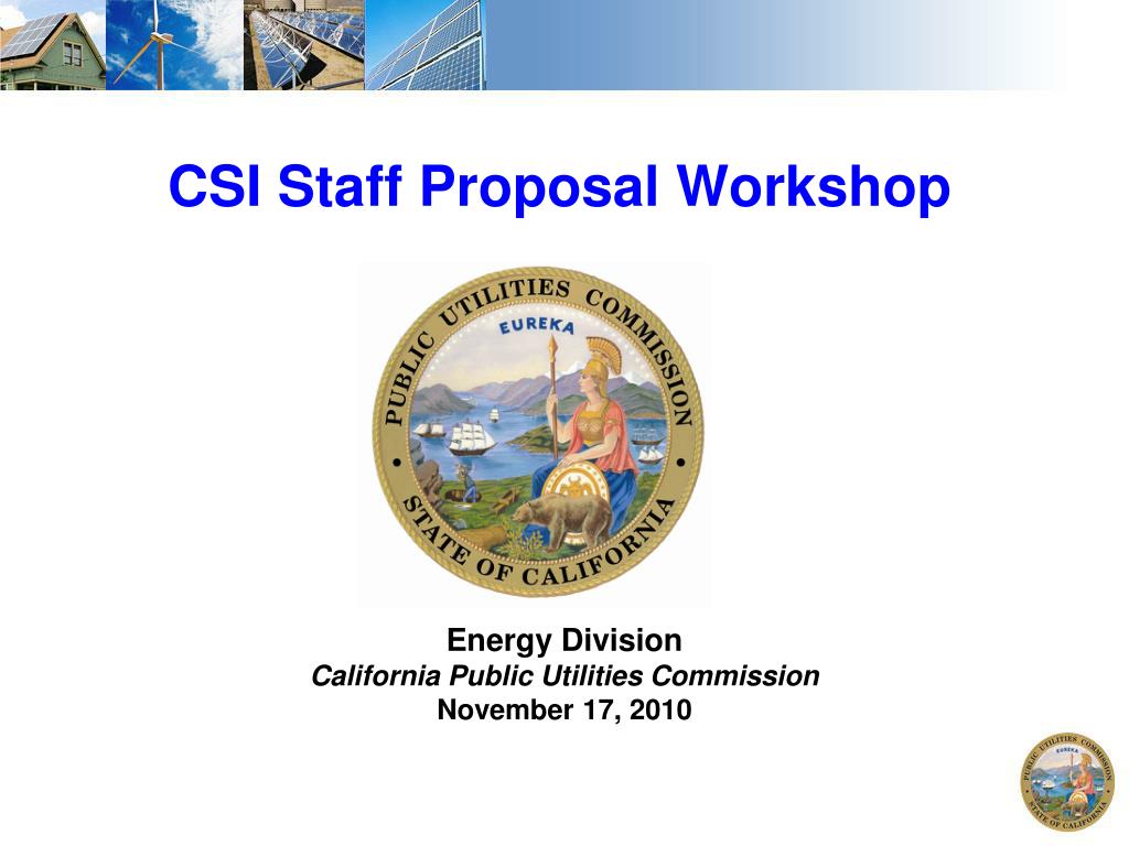 PPT - CSI Staff Proposal Workshop PowerPoint Presentation, free ...