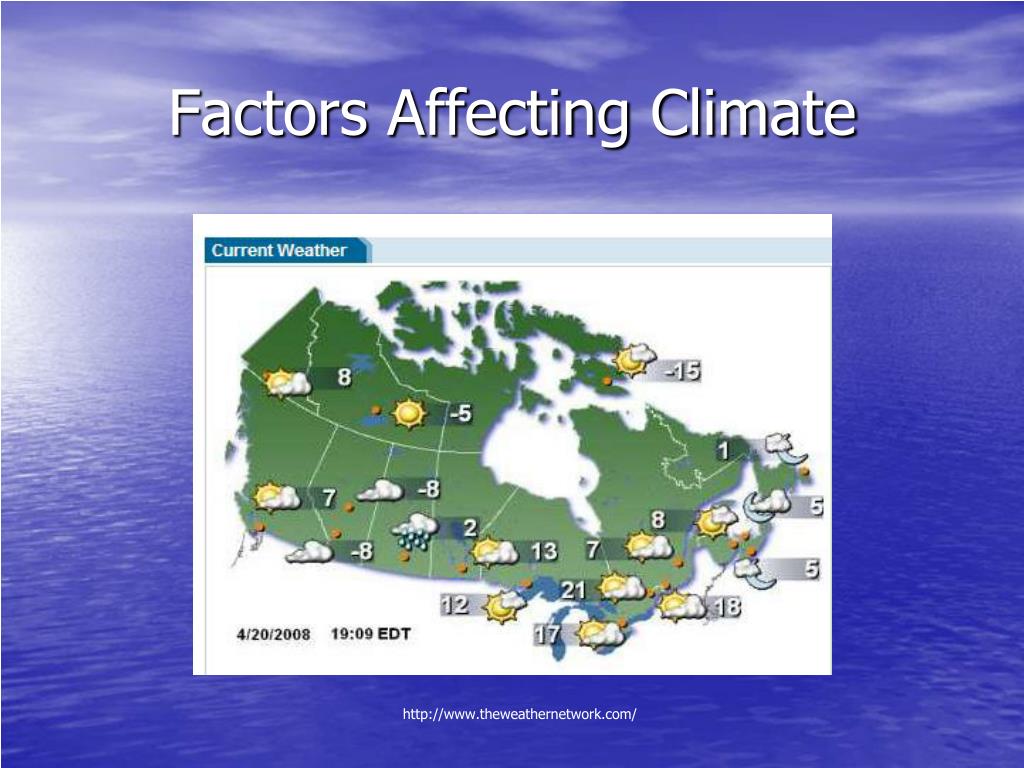 PPT - Factors Affecting Climate PowerPoint Presentation, free download ...